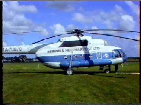Mil Mi-8 Helicopter Display New Zealand 1995 - YouTube