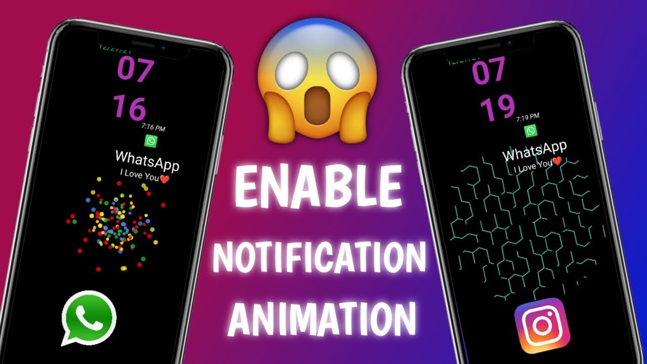 How To Enable Notification Animation In Any Android Devices ? !! Enable ...