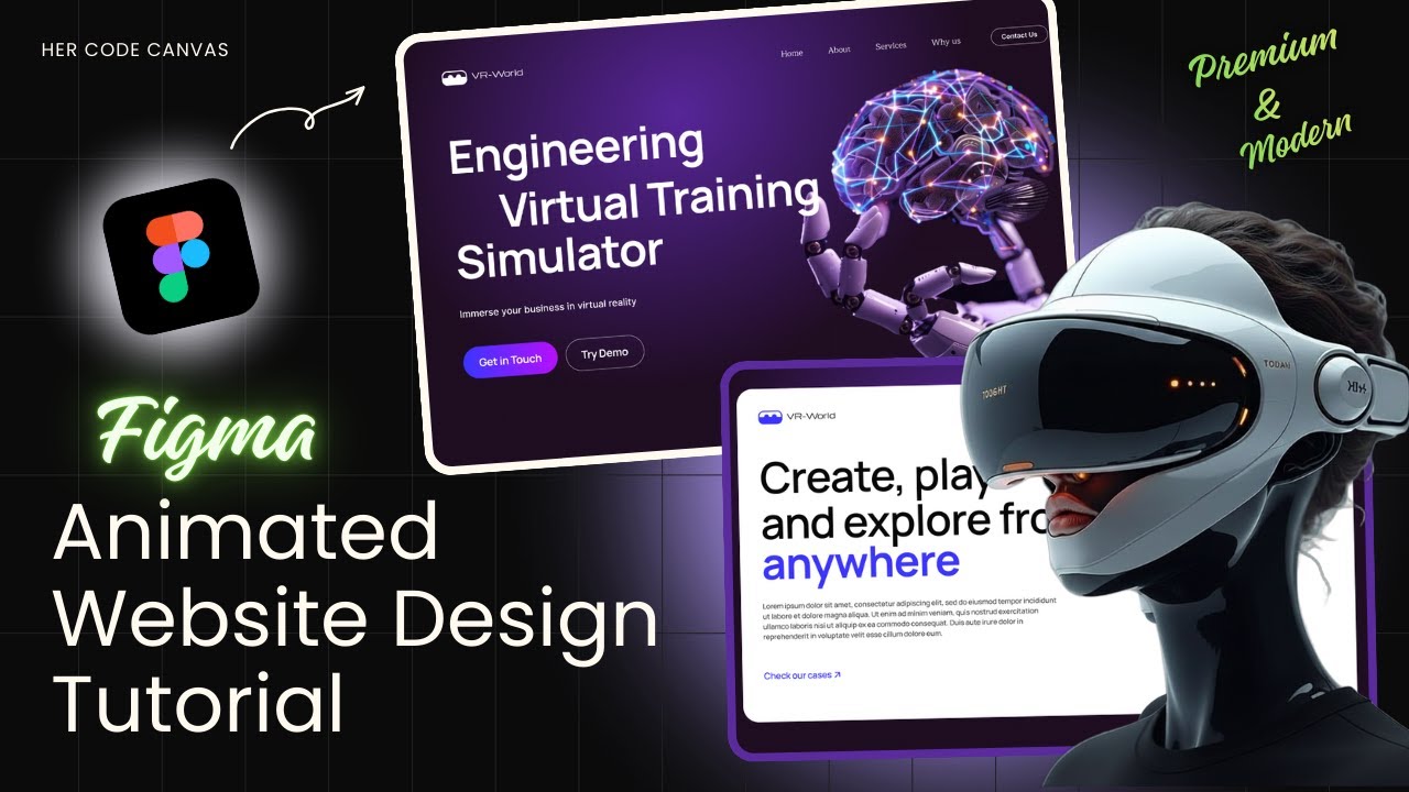 I Designed a Website With Smooth Figma Animations — You NEED To Try ...