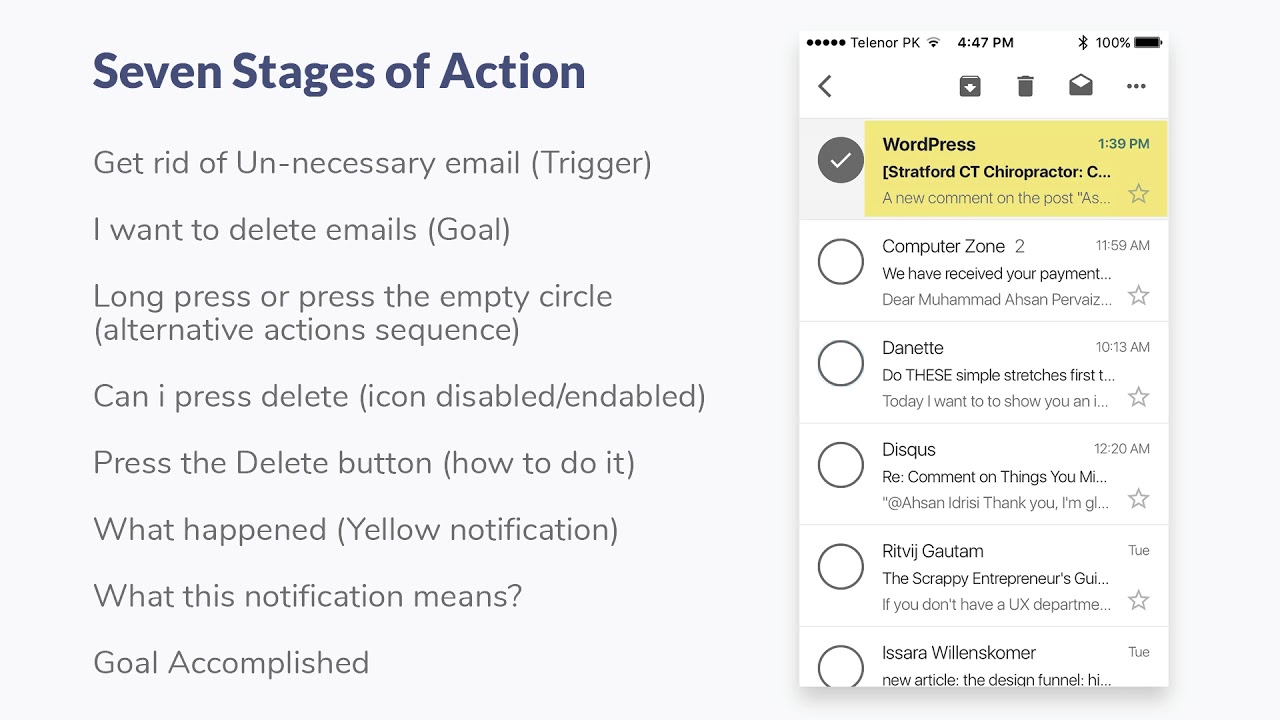 UX for Beginners : Seven Stages of Action by Don Norman - YouTube