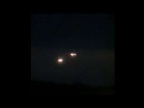 UFO video footage, Two Glowing Objects, filmed in Ohio 2021. - YouTube