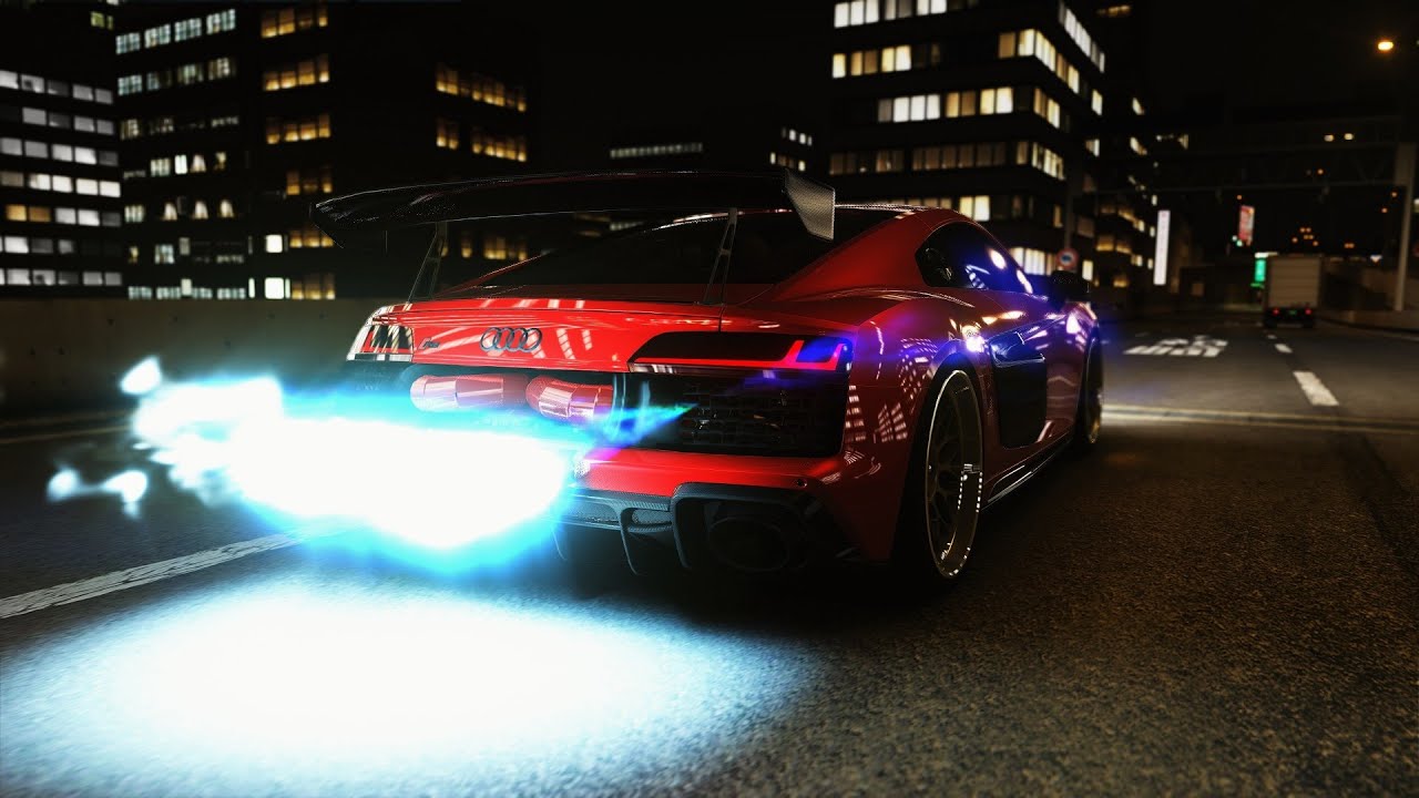 1200HP!!! AUDI R8 DRAGON MODE??? RELEASING "FIRE" - YouTube