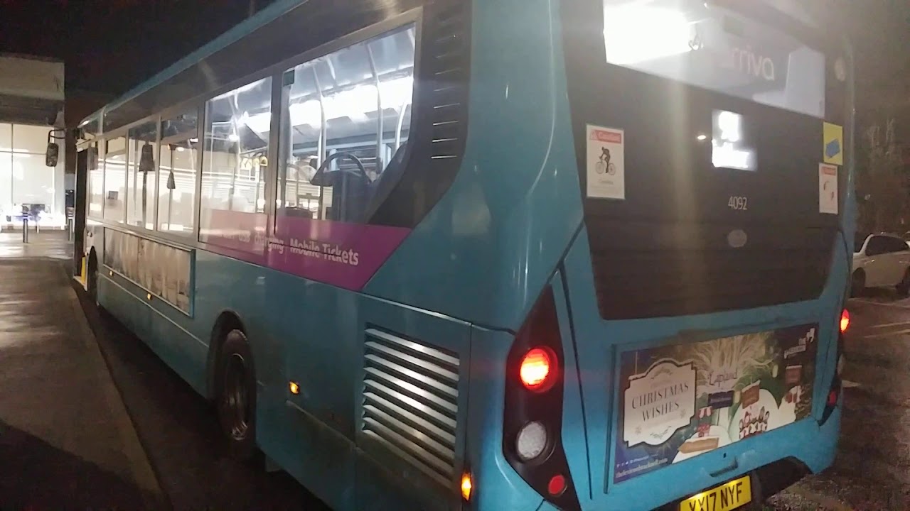 Here is the 91 bus And the 34 bus in Brookwood - YouTube