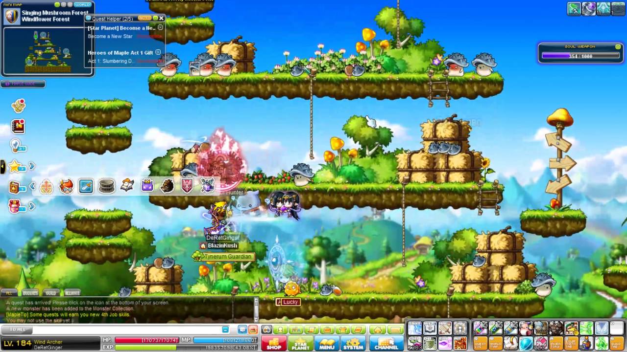 Adventure Island Online/MapleStory - YouTube