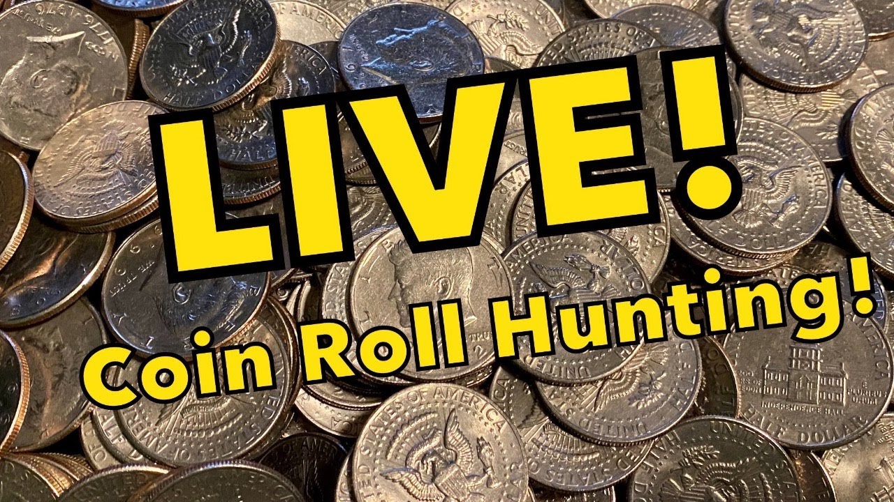 Live Silver Hunt! Thursday Coin Roll Hunting! - YouTube