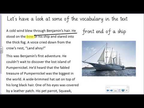 Y3 Week 1 Reading Lesson 1 - YouTube