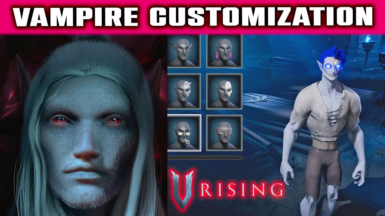 V Rising: Vampire Customization & Gameplay | All Choices - YouTube