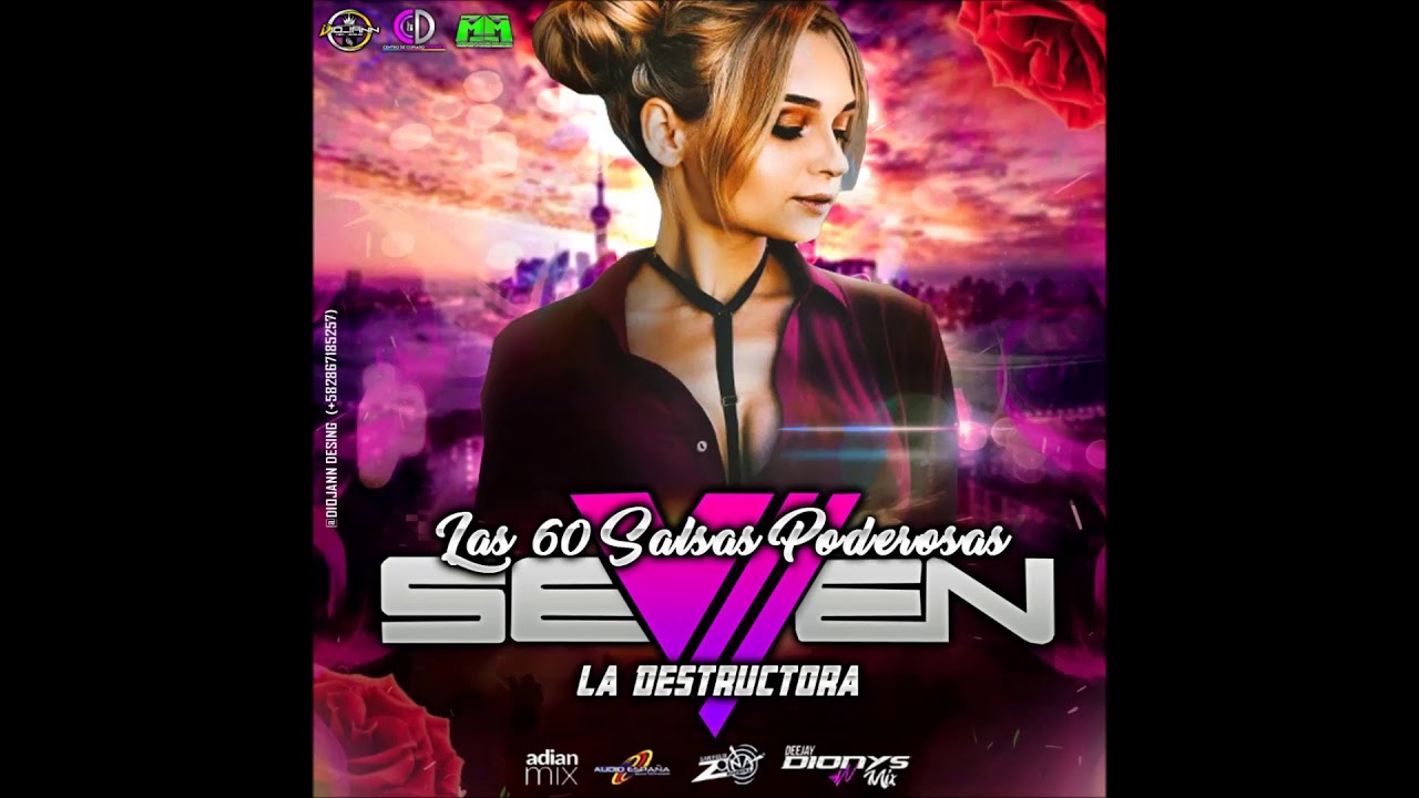 Las 60 Salsas Poderosas Seven La Destructora - YouTube Music