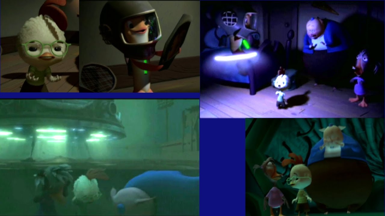 Chicken Little Pt. 3 - Saving Our Fishy Friend From the Aliens! - YouTube