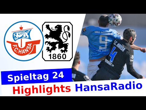 Kolke und die Latte retten einen Punkt in Unterzahl | 1860 München 0:0 Hansa | Rostocker Fankurve