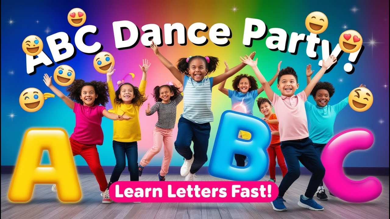 🎵 ABC Phonics Dance Party! 🕺 Sing Along & Learn Letters FAST | Toddler ...