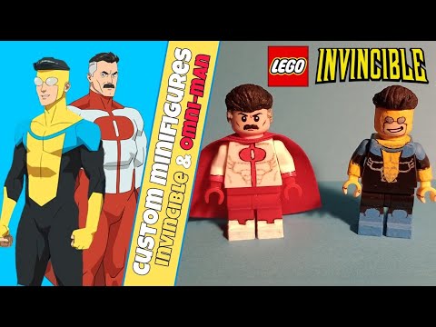 Invincible & Omni-Man in LEGO - YouTube