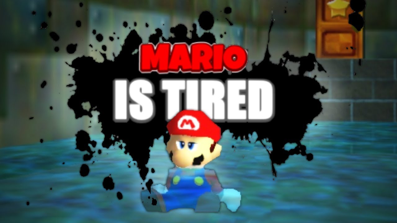 Mario Is tired - YouTube