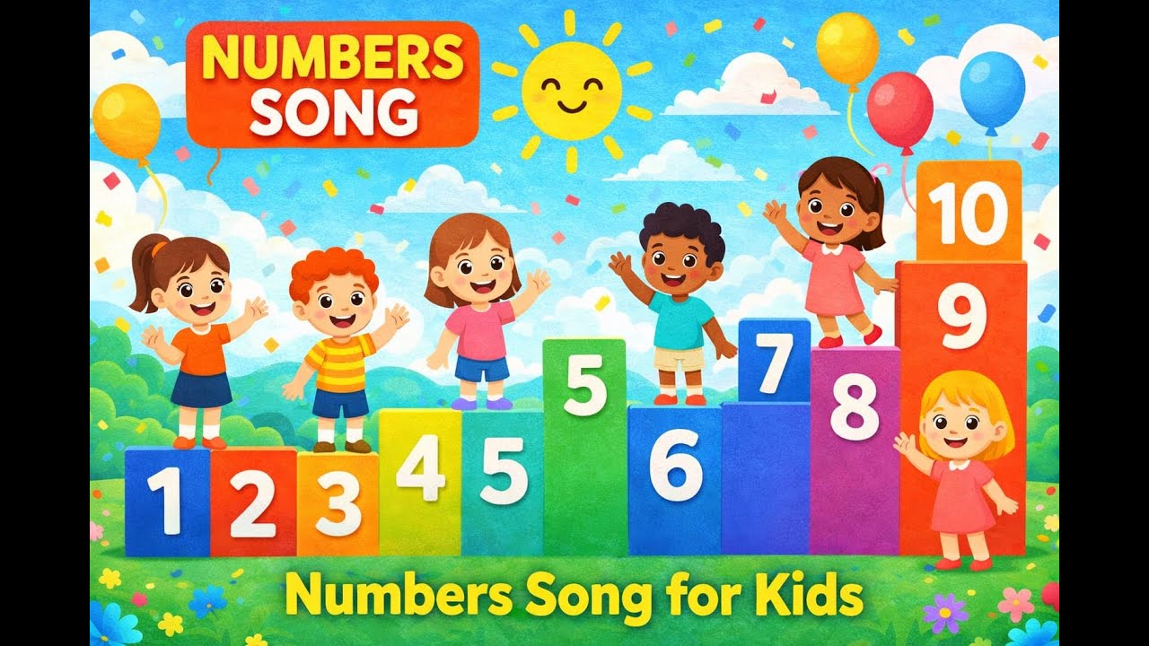 Numbers song for kids - YouTube
