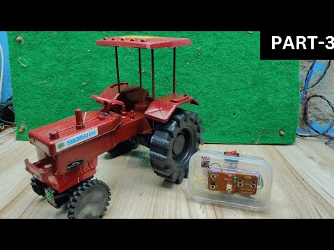 How to Make a Powerful DIY Remote Control Tractor | Convert Your ...
