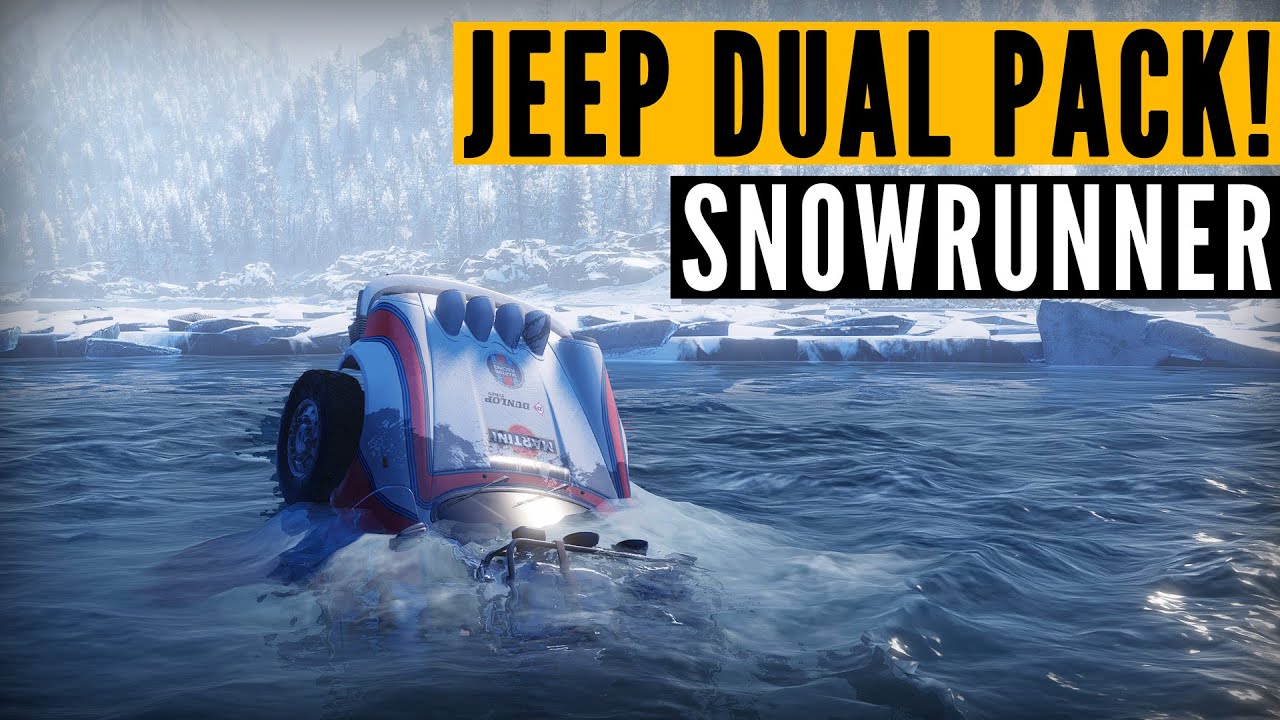 SnowRunner Phase 5 Jeep Dual Pack NEW trucks & addons - YouTube