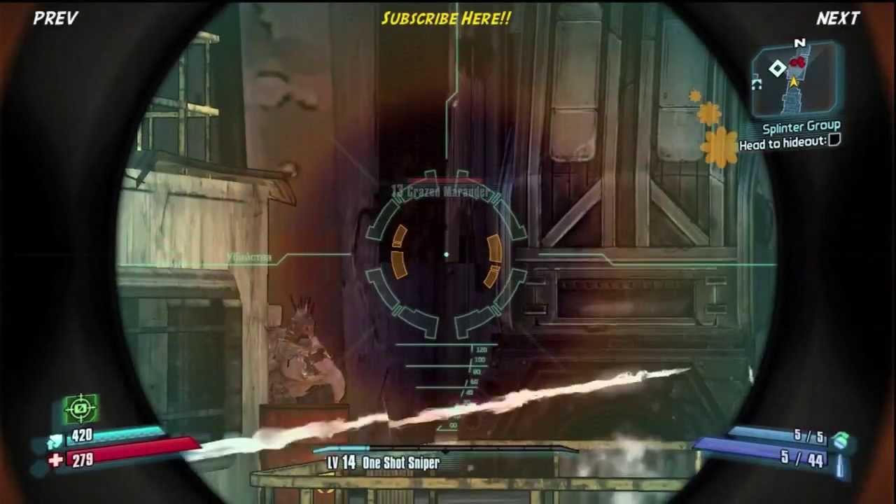 Borderlands 2 ZERO Discovers Rat's Nest "Kill Splinter Group" TURN IN ...