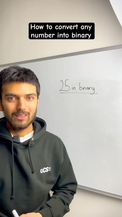 How to convert any number into 8 bit binary number - GCSE Computer Science #computerscience # ...