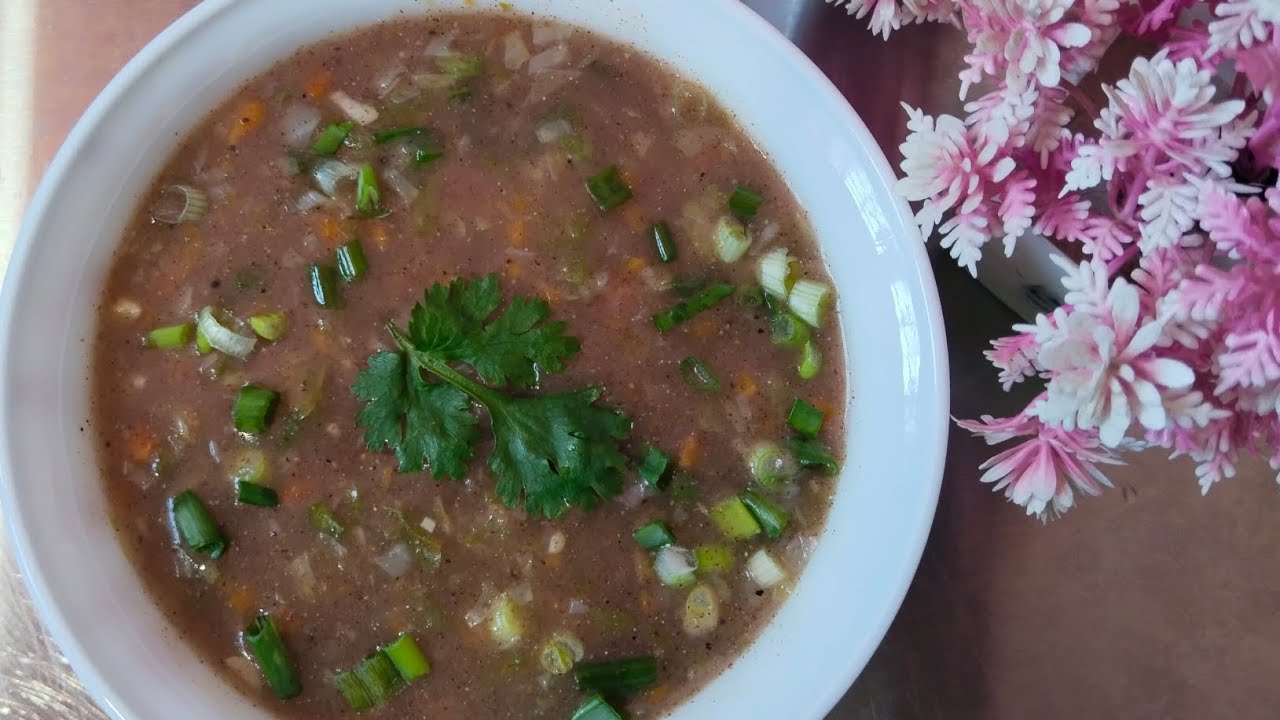 super healthy vegetable ragi soup recipe| Nachini soup recipe (sodi ...