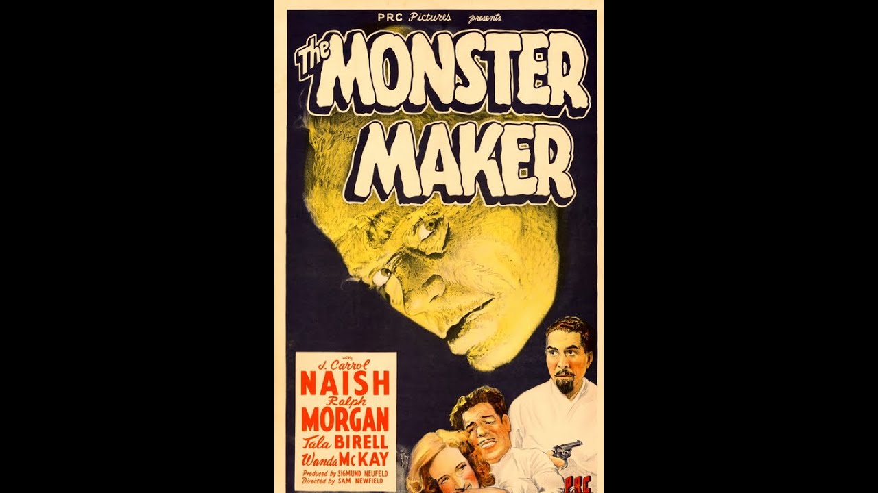 The Monster Maker (1944) | Horror-Sci-Fi | J. Carrol Naish - YouTube