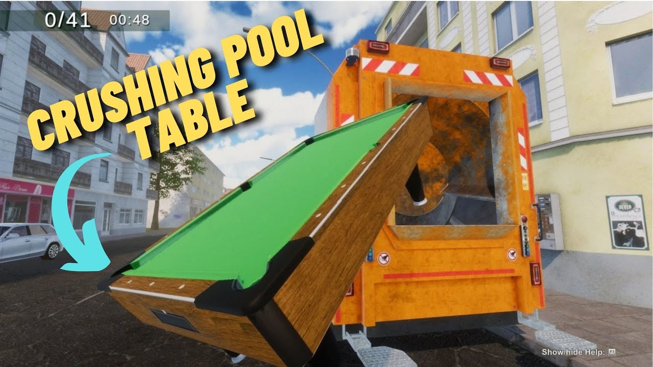 Crushing Pool Table ! - YouTube