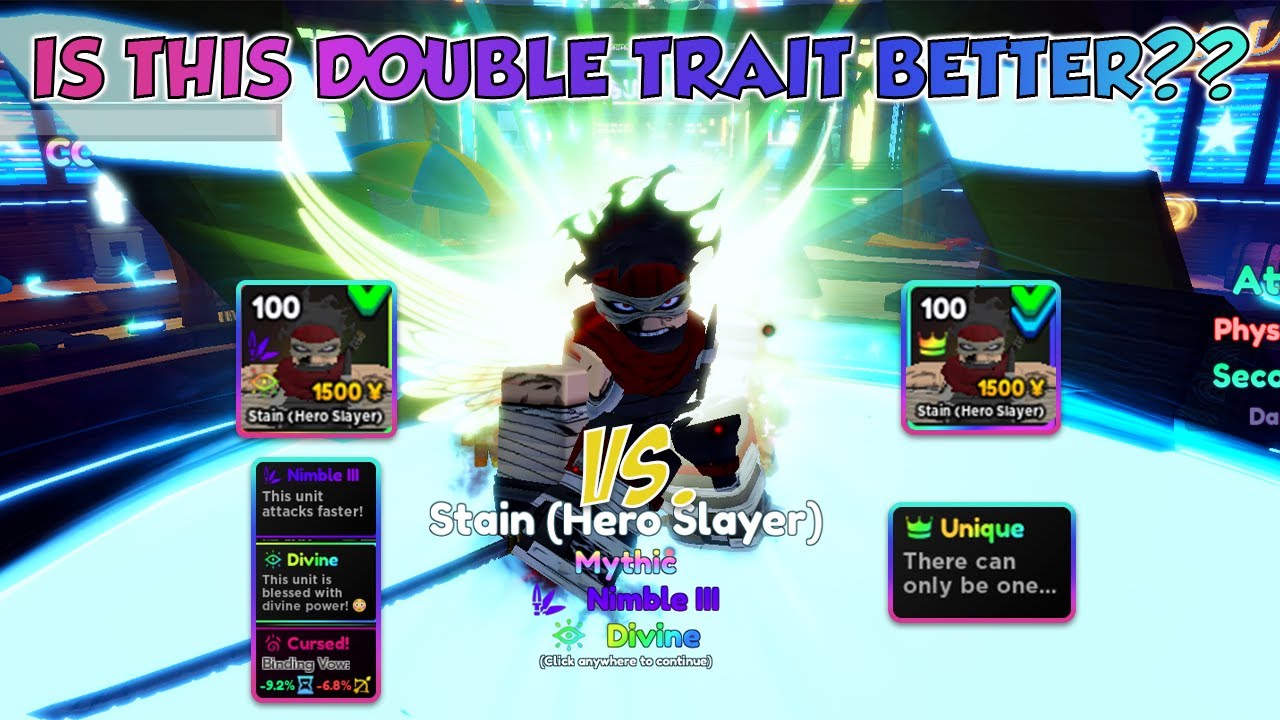 Is this DIVINE Double Trait Stain Better than Unique?? (Anime ...