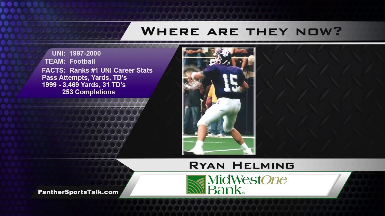 UNI Panthers - Where are they now? Ryan Helming, UNI Football - YouTube
