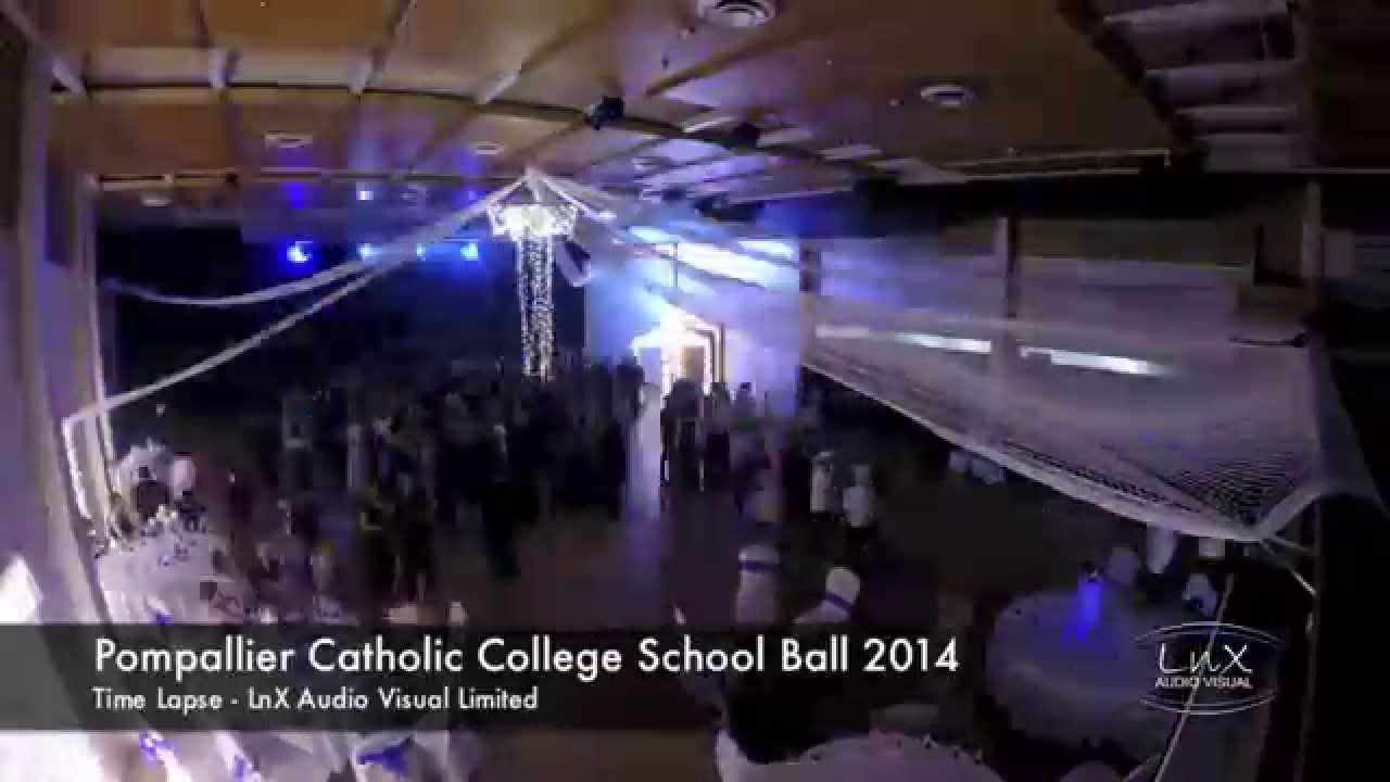 Pompallier Catholic College School Ball - Time Lapse - YouTube