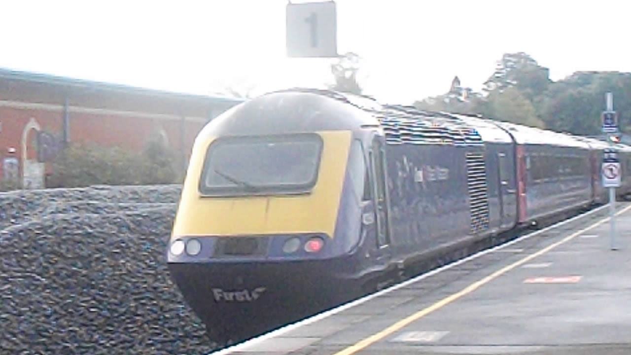 GWR Intercity 125 departing Newton Abbott for Paignton 17/10/19 ...