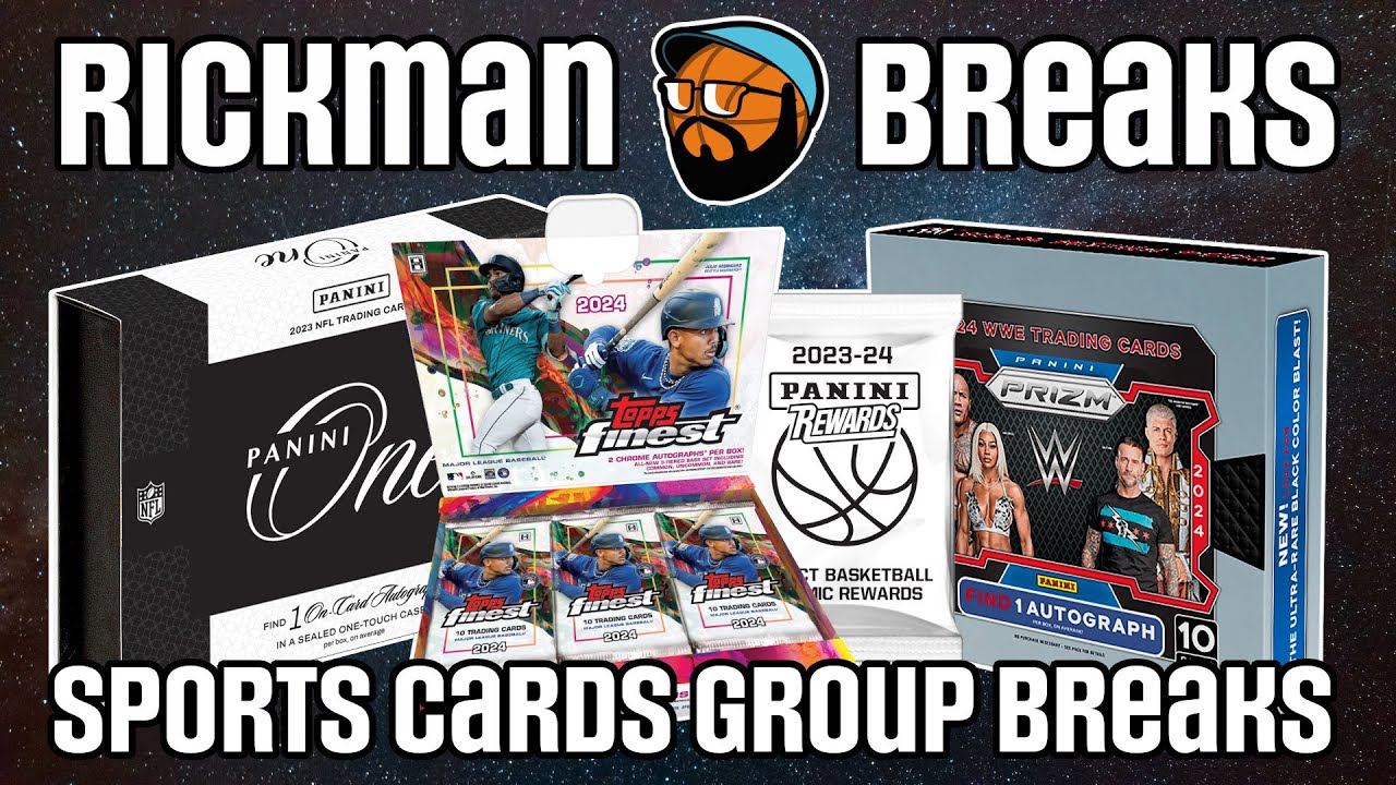 💥 MANGA CASE HIT! 💥 Monday Night Rickman LIVE Group Breaks | NBA 🏀 NFL ...