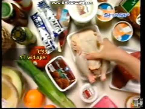 Iklan Sharp Xtra Big Freezer - 3 Ukuran Warna (15s) (2001) @ RCTI, TPI, SCTV, & Indosiar