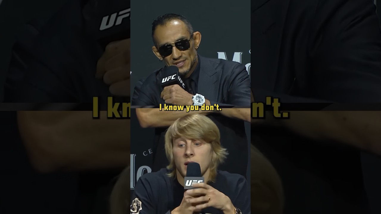 #UFC296 TONY vs PADDY #TonyTalks #UFCCountdown #PresserMoments # ...