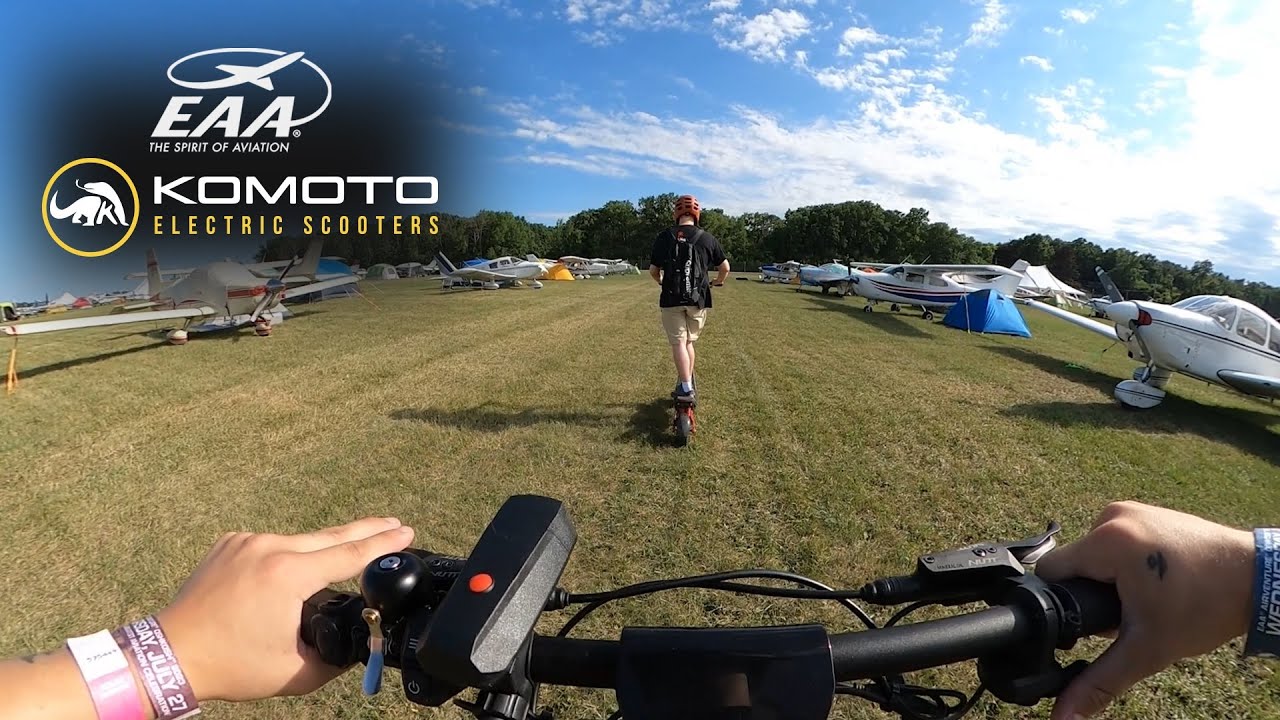 EAA AirVenture 2023 Ride along on a KOMOTO D2400 | OSH 23 - YouTube