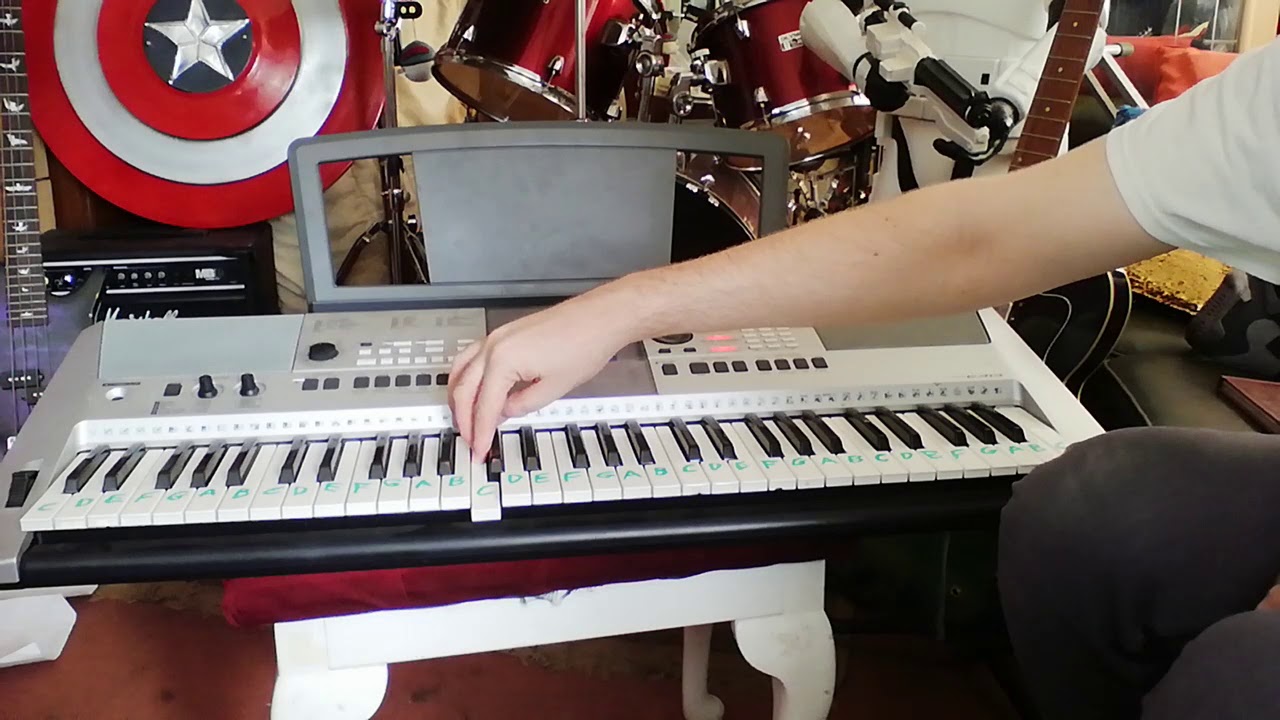 MAKE UP YOUR OWN MAJOR SCALES ON THE KEYBOARD AND TERMS EXPLAINED FOR ...