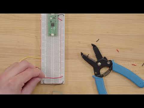 Using a Raspberry Pi Pico H in a breadboard - YouTube