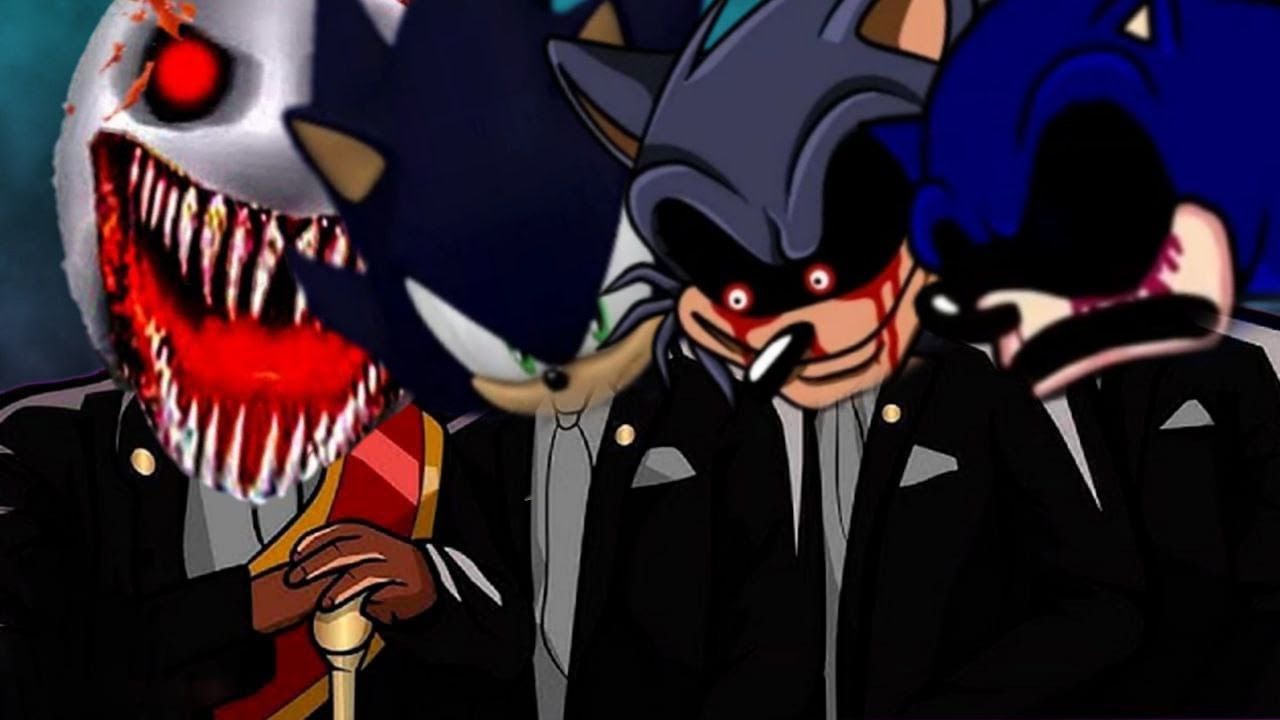Thomas the train EXE & Dark sonic & Sonic EXE 2X - Meme Coffin Dance ...