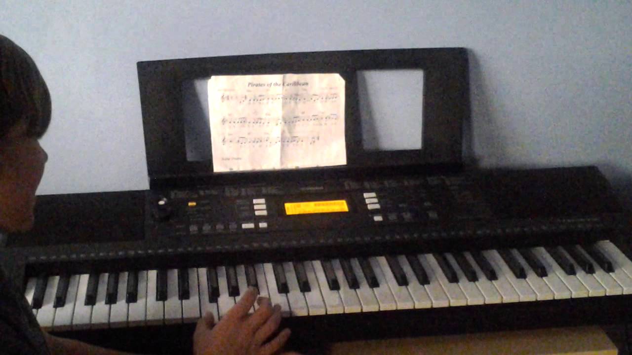 Pirates of the Caribbean keyboard - YouTube