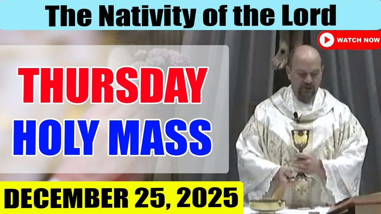 Catholic Mass Today | Daily TV Mass, Thursday December 25, 2025 - YouTube