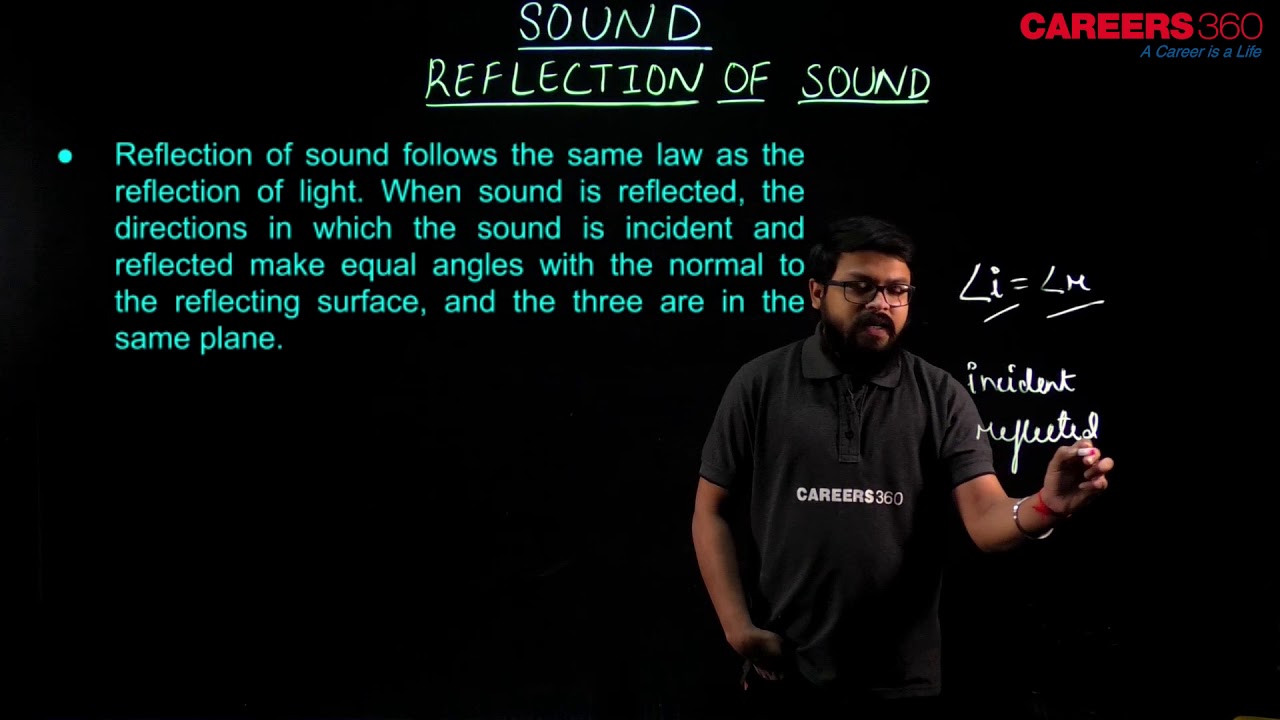 Reflection of Sound || Sound || Class 9 & 10 || Foundation,IIT JEE,NEET ...