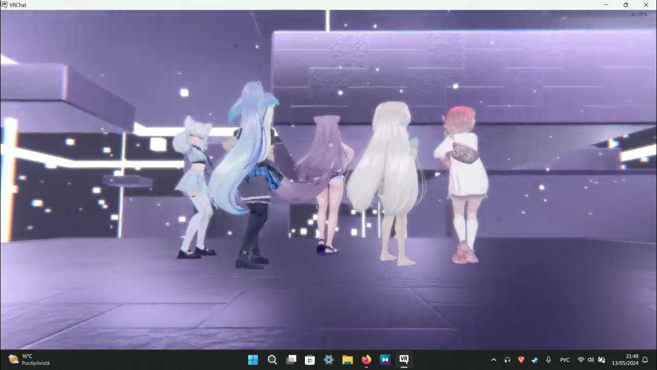 VRChat (MMD) - 1 - YouTube