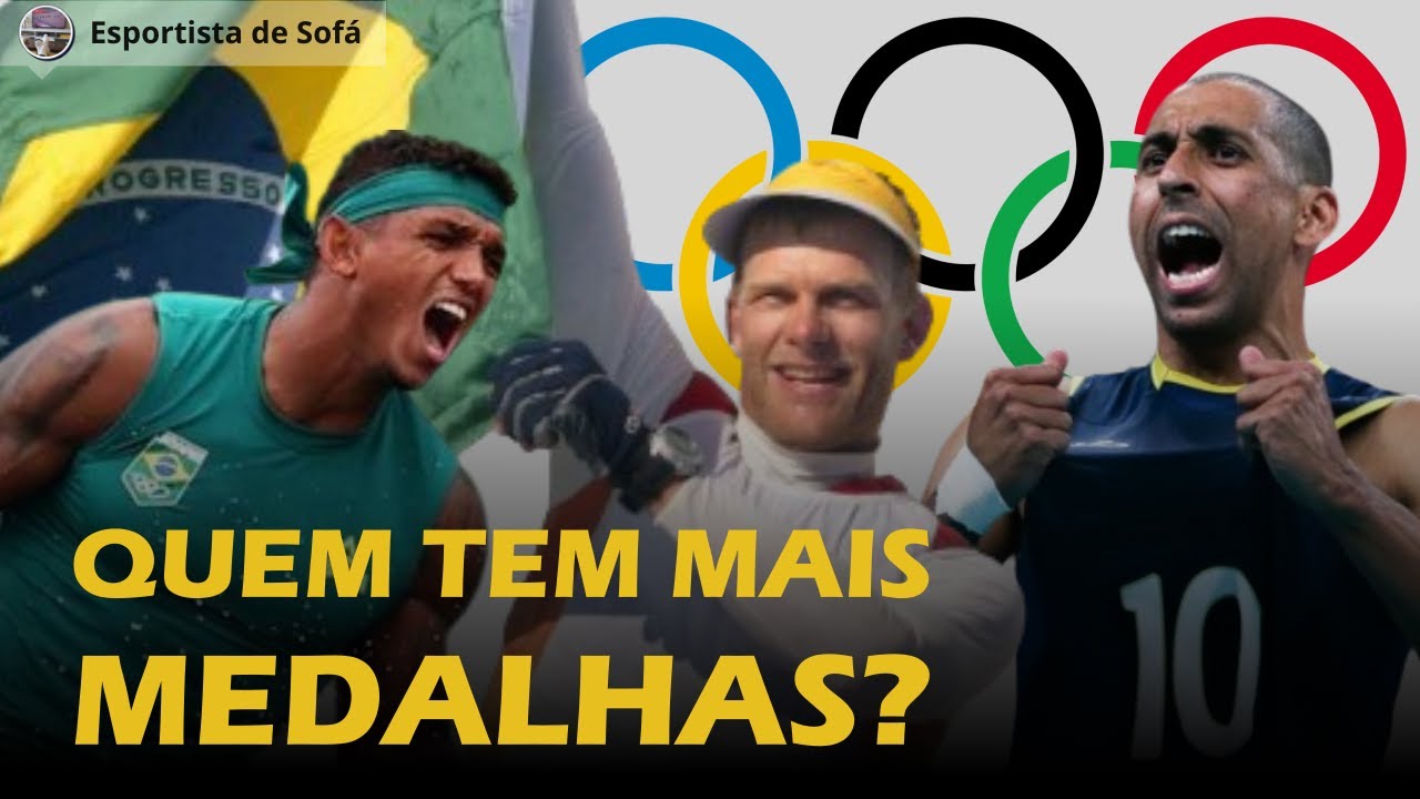 Quais são os maiores medalhistas olímpicos do Brasil [TOP-5] - YouTube