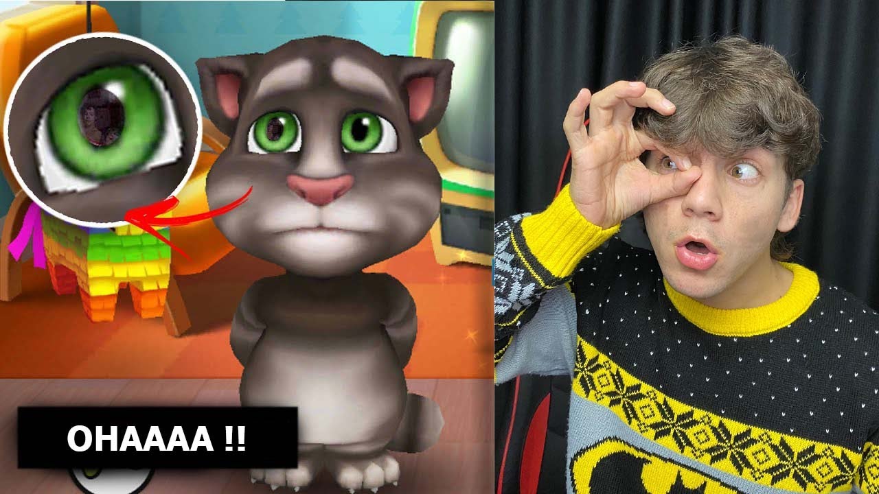 MY TALKİNG TOM' UN GÖZÜNDE KAMERA VAR !! *ANGELA VE ARKADAŞLARI ...