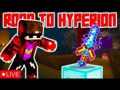 ROAD TO HYPERION | Minecraft HYPIXEL SkyBlock Live - YouTube