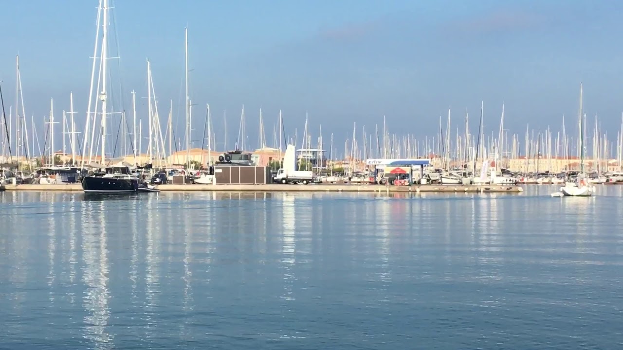 Lefkas canal - YouTube