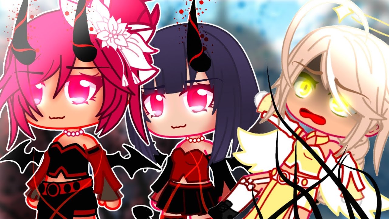 Welcome to my darkside~ || gacha club || BSD ||Angel & Demon AU ...