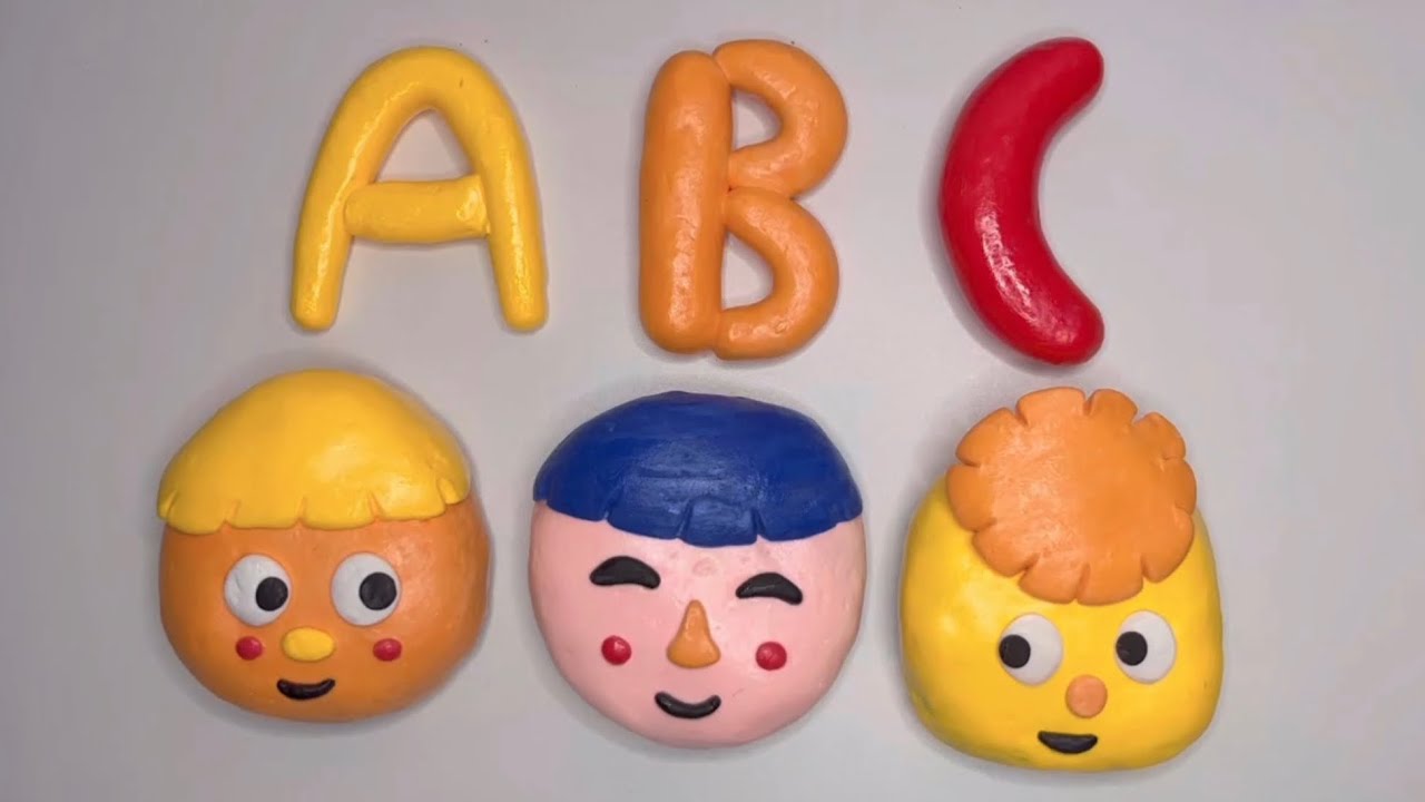 The Alphabet Song | Noodle & Pals Super Simple Song | Clay Cracking ...