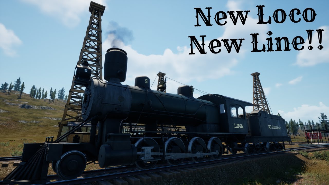 New Lima Loco On The New Line In RailRoads Online! - YouTube