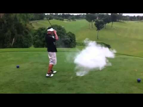 Exploding golf ball - YouTube