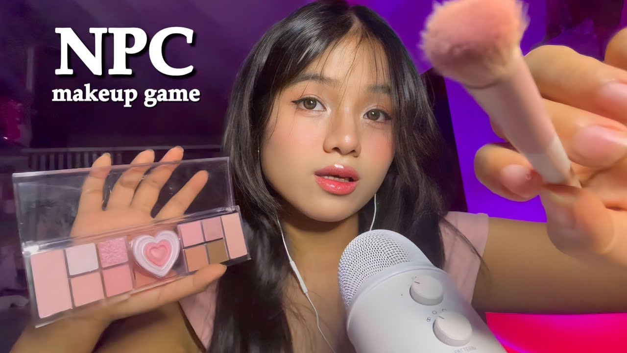 ASMR NPC Doing Your Makeup 💄 - YouTube
