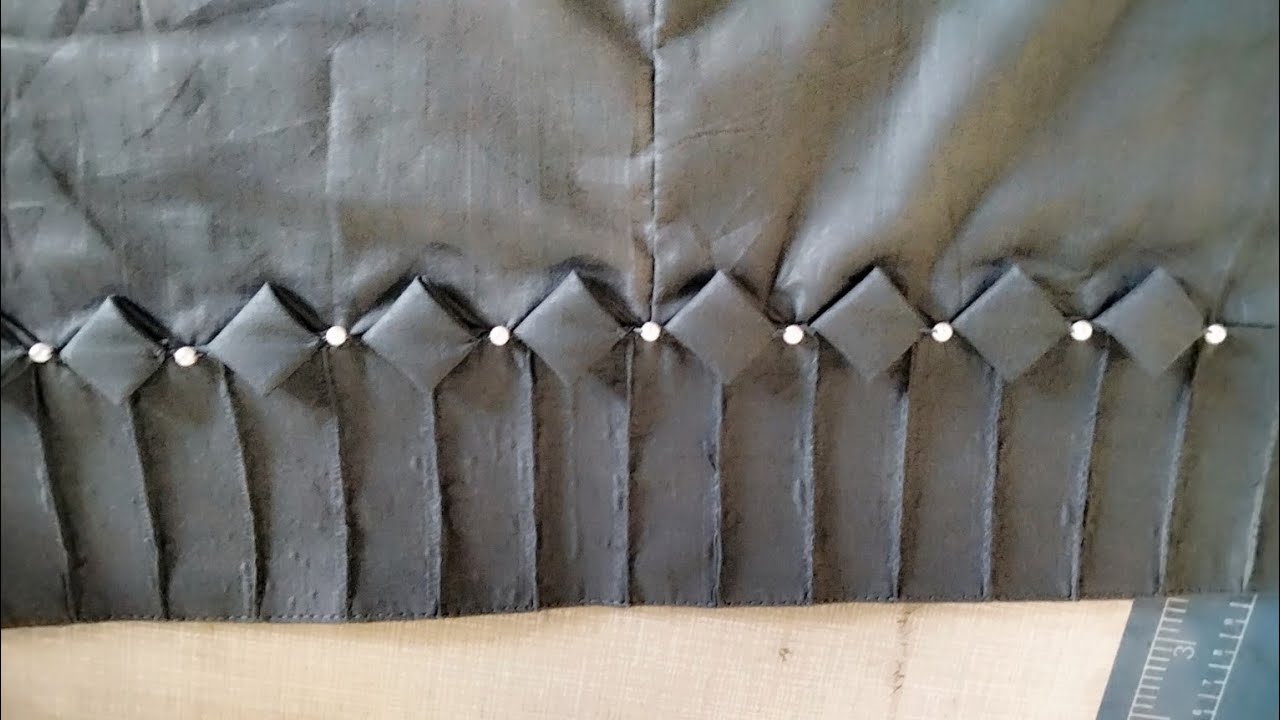 new box style trouser pant design with pintucks/new plazo pant design ...